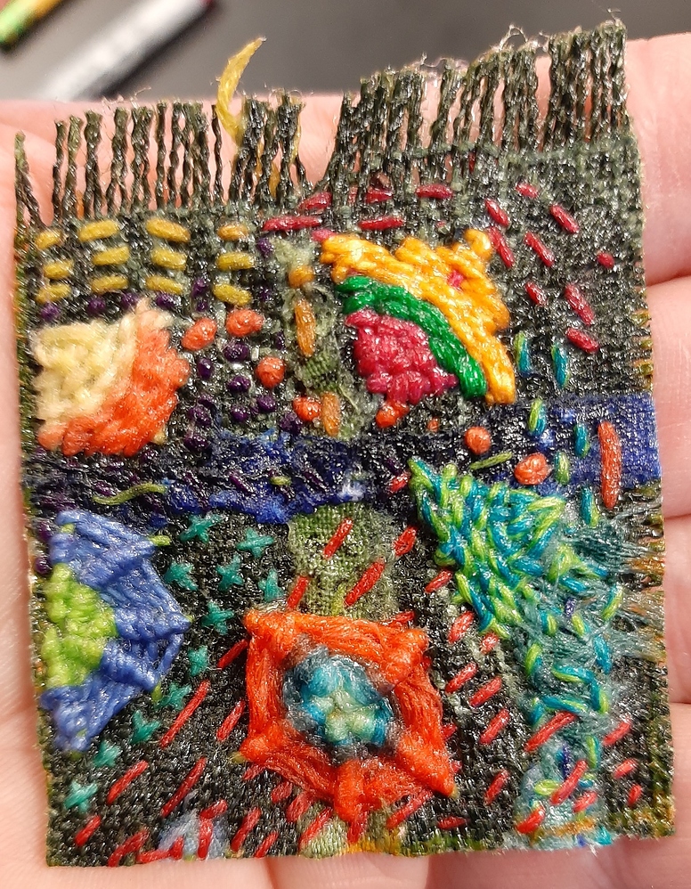 Embroidered Inchies Tutorial - Completed Projects - the Lettuce Craft ...