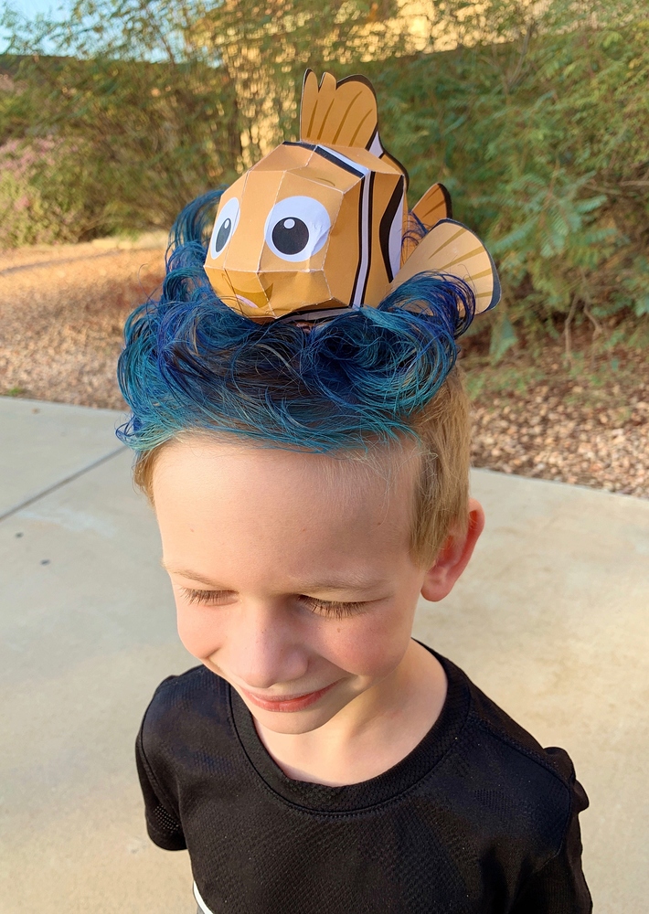 Crazy Hair Day - Nemo & Solar System - Completed Projects - the Lettuce ...